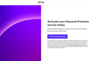 Is Peacock free with Xfinity?